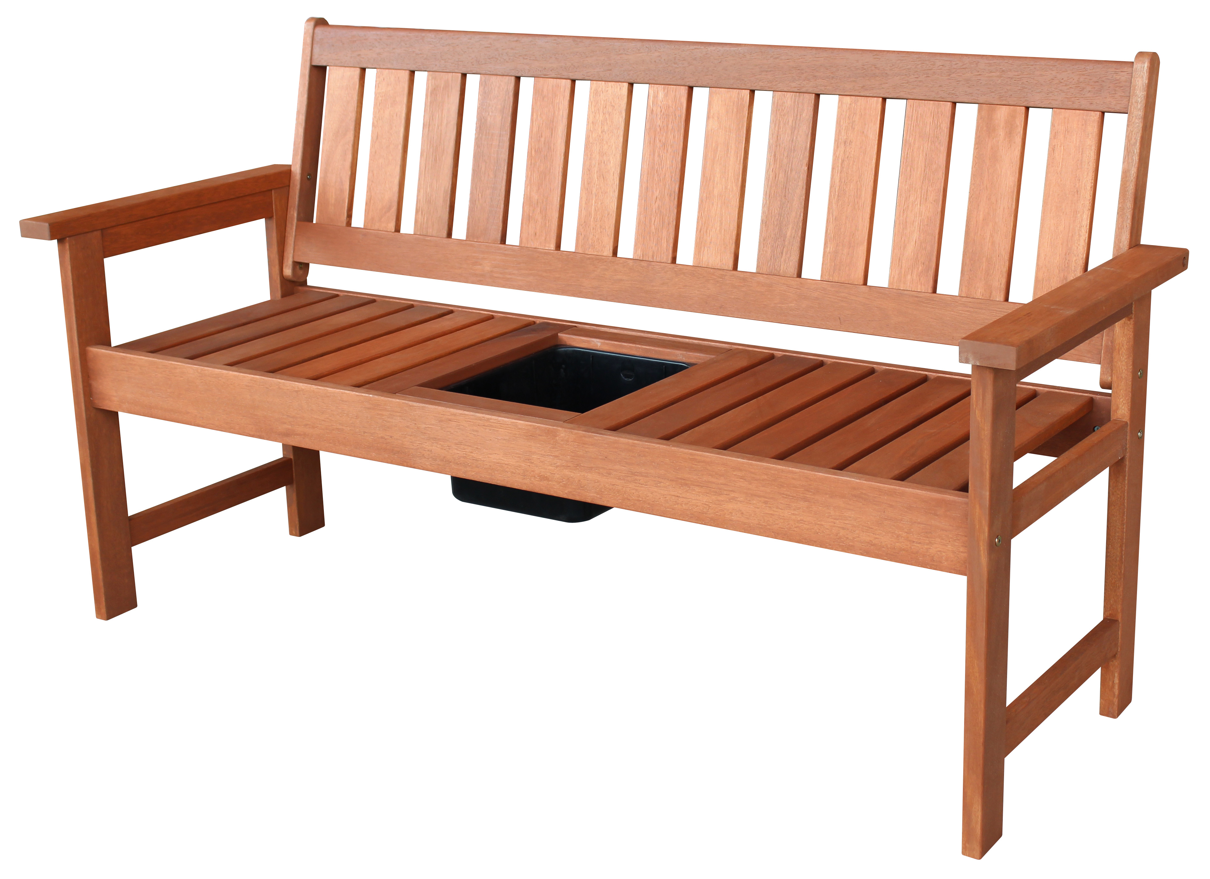Barossa Drinks Bench with Ice Tray Open – Tredor Trading